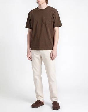 Officine Générale T-shirt Size Lyocell, Cotton