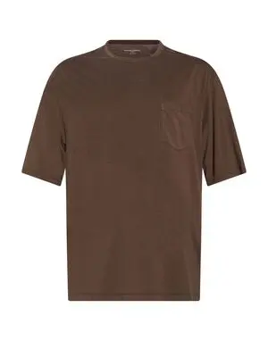 Officine Générale T-shirt Size Lyocell, Cotton