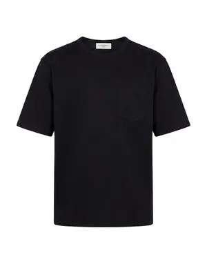 Officine Générale T-shirt Size Cotton, Modal - Black