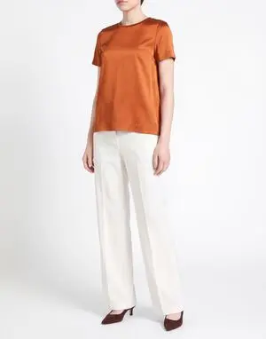 CARLA G. Acetate And Viscose Blend Top