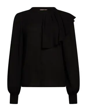 CARLA G. Long Sleeve Ruffle Top