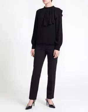 CARLA G. Long Sleeve Ruffle Top