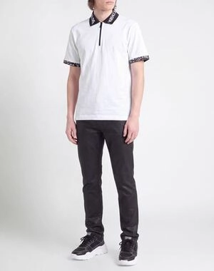 Versace Polo Shirt Size Cotton, Polyester, Elastane