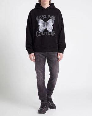 Versace Hooded Cotton Sweatshirt