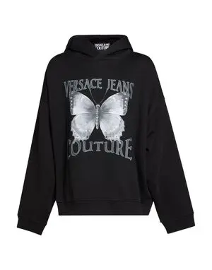 Versace Hooded Cotton Sweatshirt