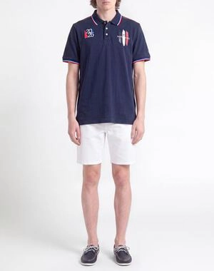 NORTH SAILS Polo Shirt Midnight Size Cotton, Elastane