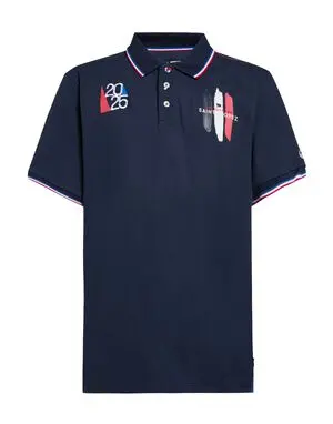 NORTH SAILS Polo Shirt Midnight Size Cotton, Elastane
