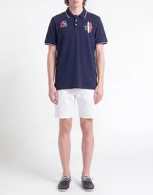 NORTH SAILS Polo Shirt Midnight Size Cotton, Elastane