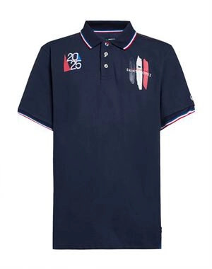 NORTH SAILS Polo Shirt Size Cotton, Elastane - Midnight Blue