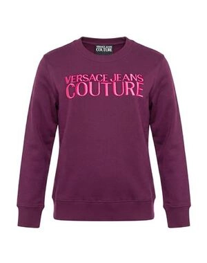 Versace Sweatshirt Size Cotton, Elastane - Purple