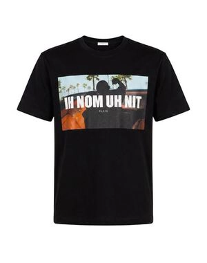 IH NOM UH NIT T-shirt Size Cotton - Black