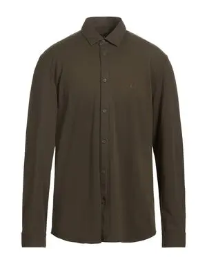 Armani Exchange Shirt Size Cotton, Elastane - Green