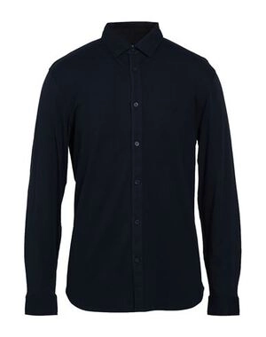 Armani Exchange Shirt Size Cotton, Elastane - Midnight Blue