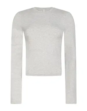 SKIMS Cotton Elastane T-shirt - Grey