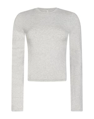 SKIMS T-shirt Size Cotton, Elastane - Light Grey