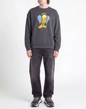 Iceberg Sweatshirt Charcoal Size Cotton, Polyester
