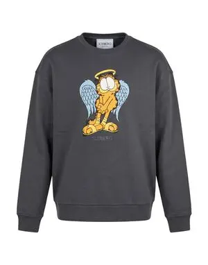 Iceberg Sweatshirt Charcoal Size Cotton, Polyester