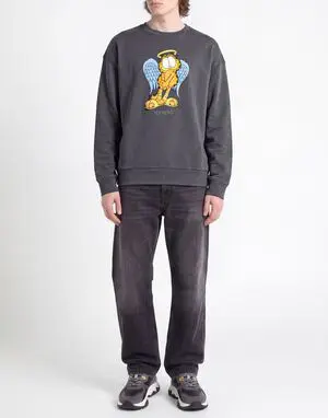 Iceberg Sweatshirt Charcoal Size Cotton, Polyester