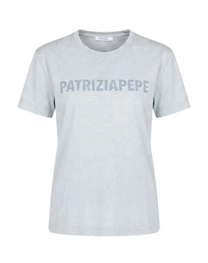 Patrizia Pepe T-shirt Size Cotton - Light Grey