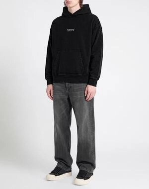 BARROW Charcoal Cotton Hoodie