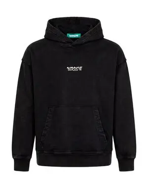 BARROW Charcoal Cotton Hoodie