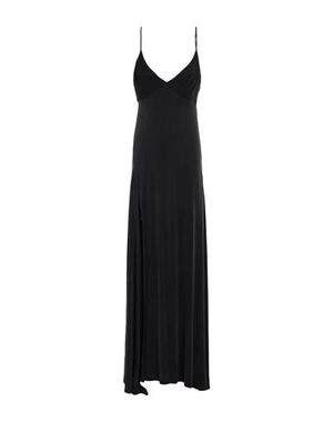 Versace Maxi Dress Size Cupro, Elastane, Polyamide - Black