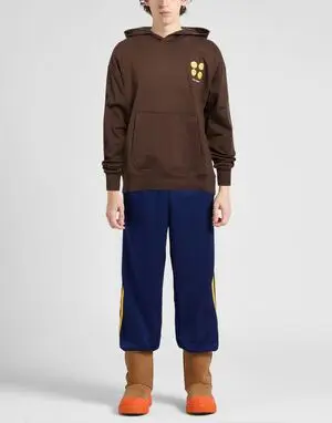 BARROW Ivory Cotton Terry Hoodie - Brown