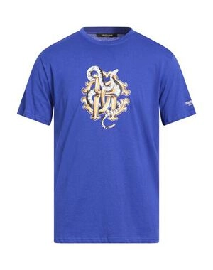 Roberto Cavalli T-shirt Size Cotton - Blue