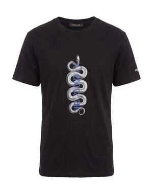Roberto Cavalli T-shirt Size Cotton - Black