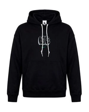 Nike Sweatshirt Size Cotton, Polyester - Black
