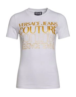 Versace T-shirt Size Cotton, Elastane - White