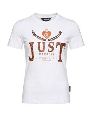 Just Cavalli Cotton And Elastane T-shirt - White