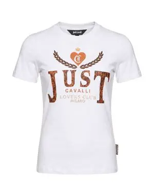 Just Cavalli Cotton And Elastane T-shirt