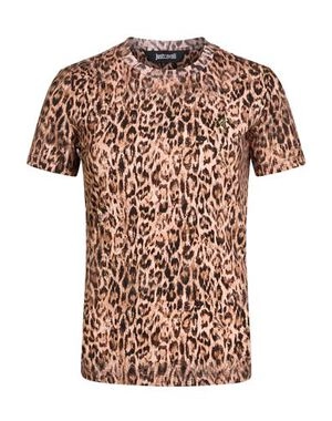 Just Cavalli Leopard Print Cotton T-shirt