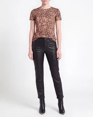 Just Cavalli Leopard Print Cotton T-shirt
