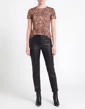 Just Cavalli Leopard Print Cotton T-shirt