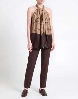 MANILA GRACE Viscose Peplum Top