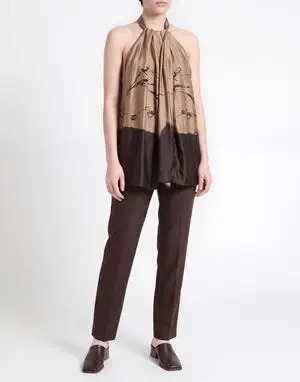 MANILA GRACE Viscose Peplum Top