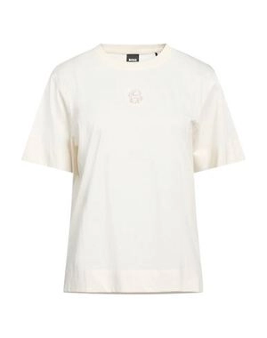 BOSS Cotton Elastane T-shirt With Appliqué Detail