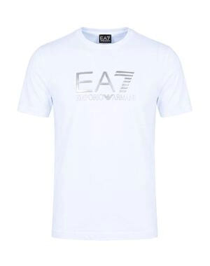 EA7 T-shirt Size Cotton - White