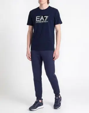 EA7 T-shirt Size Cotton - Blue