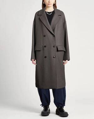 Herno Coat Size Recycled Wool, Polyamide