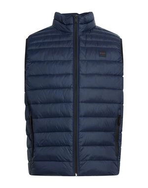 BOSS Recycled Polyamide Quilted Vest - Blue