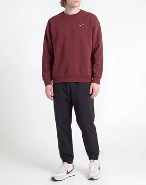Nike Sweatshirt Brick Size Cotton, Polyester