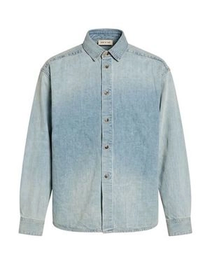 Fear Of God Denim Shirt Size Cotton - Blue