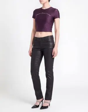 Versace Polyamide Blend Crop T-shirt