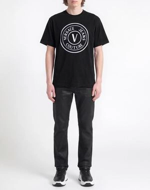 Versace T-shirt Size Cotton - Black