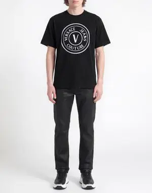 Versace T-shirt Size Cotton - Black