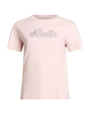 Bally Light Cotton T-shirt With Appliqu