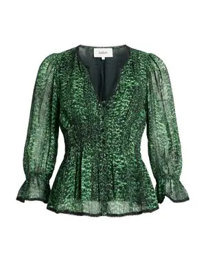 Ba&sh Viscose Peplum Shirt